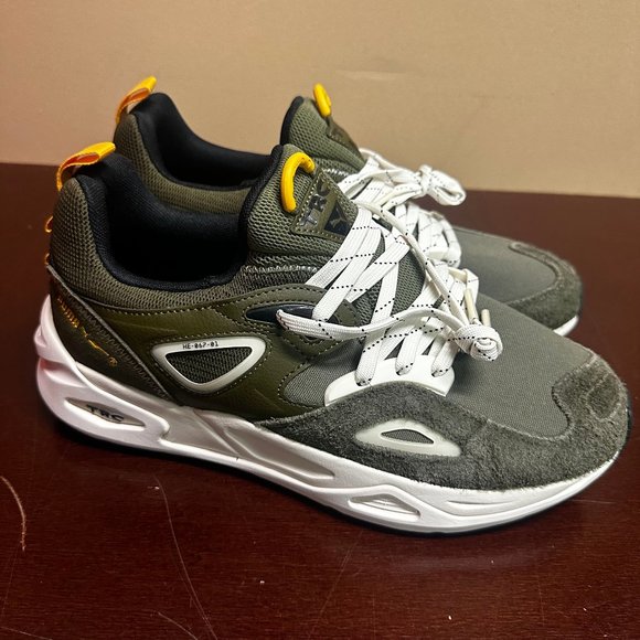Puma | Shoes | Puma Mens Olive Trc Blaze 3864432 Lace Up Safari ...